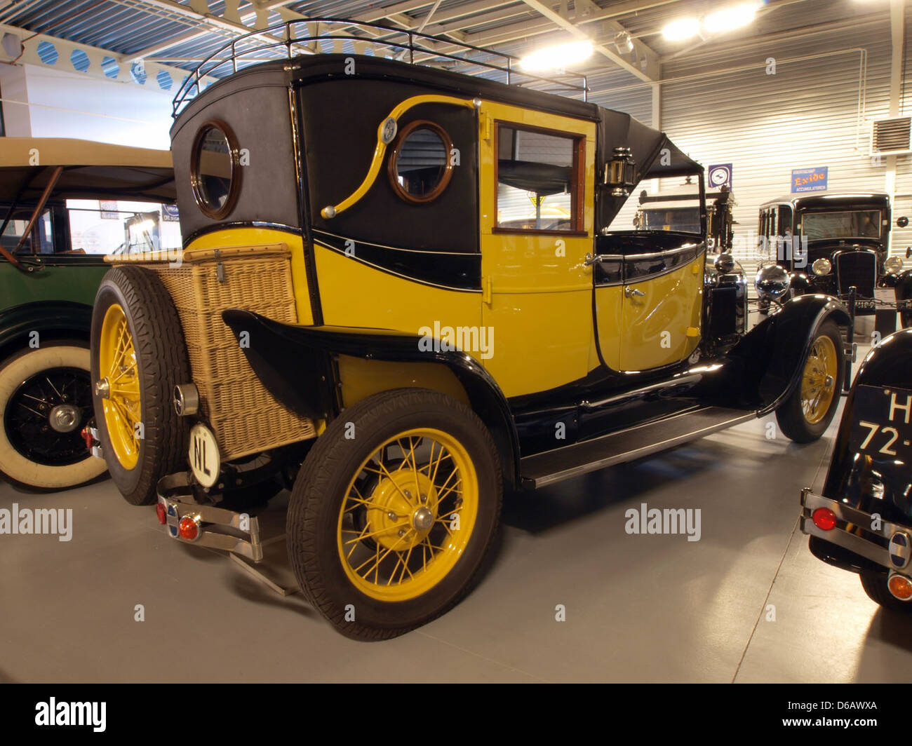 The 1928 Ford A Landaulette is a luxury version of the Ford Model A ...