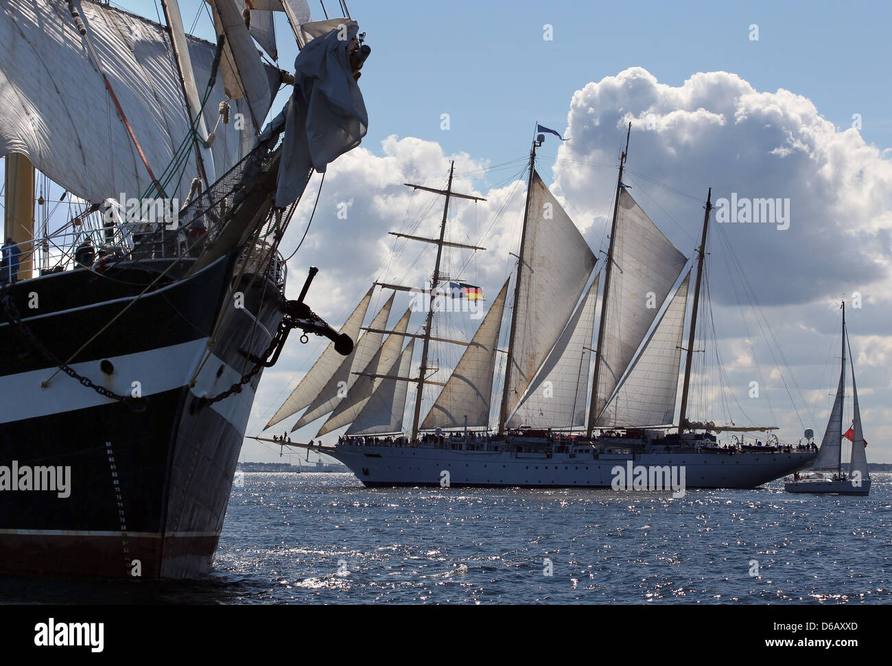 Russian four mast barque kruzenshtern hi-res stock photography and ...
