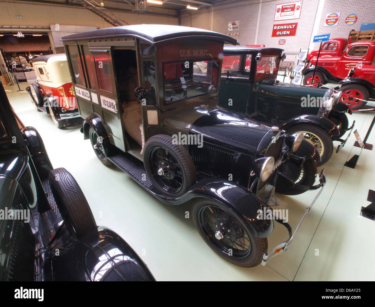 The 1929 Ford 79A Mailcar is a vintage postal vehicle designed for ...