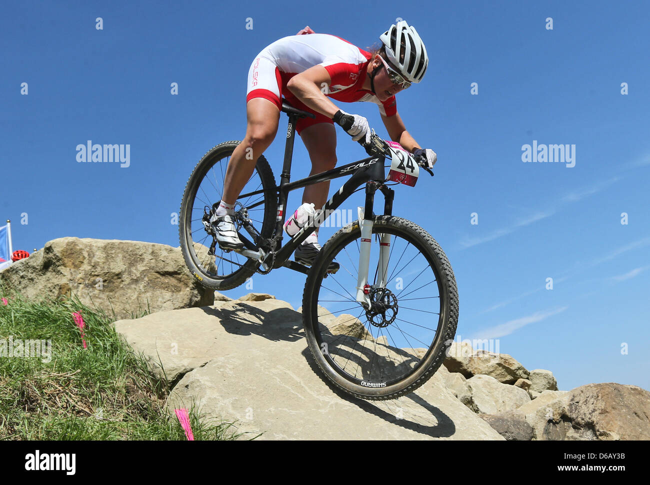 Emily Betty of Canada competes during the Women's Cross-country Final ...
