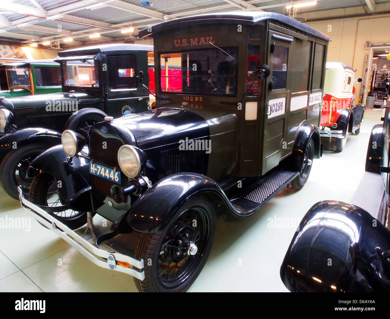 The 1929 Ford 79A Mailcar is a vintage delivery vehicle, designed for ...