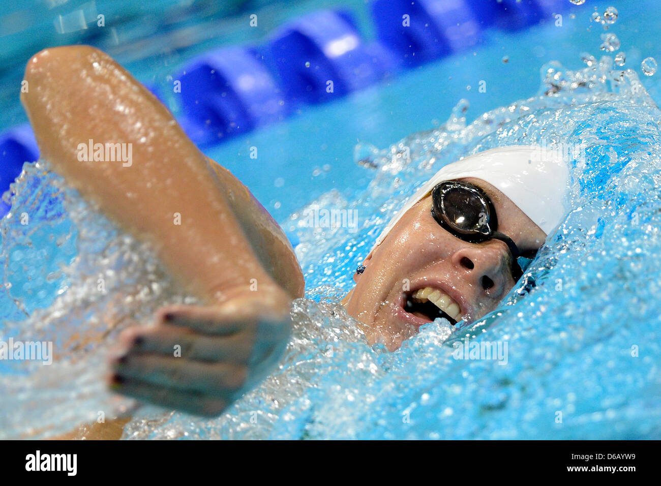 Germany's Annika Schleu competes during the Women's Modern Penthatlon ...