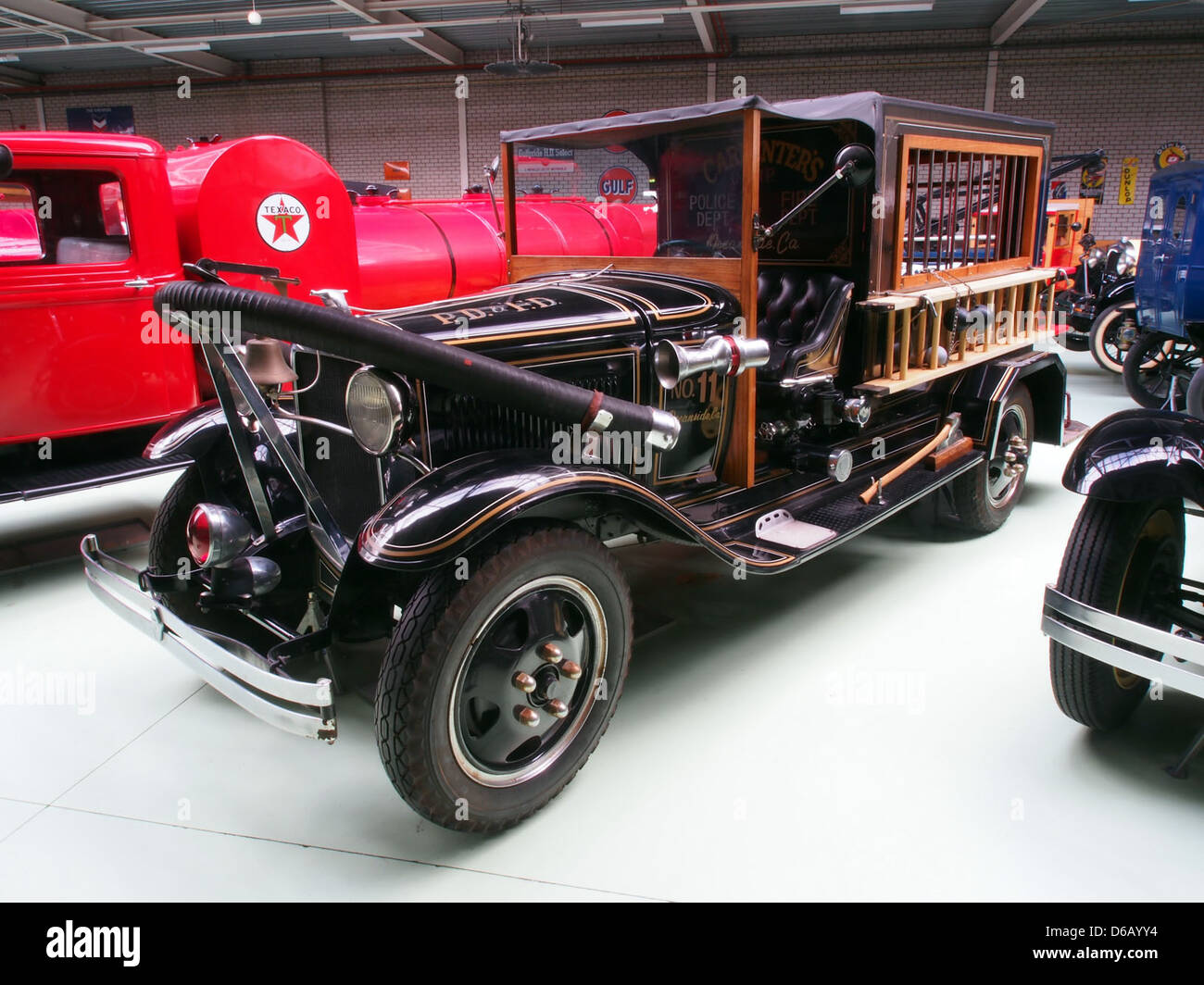 The 1929 Ford 188 A is a fire department truck built for emergency ...