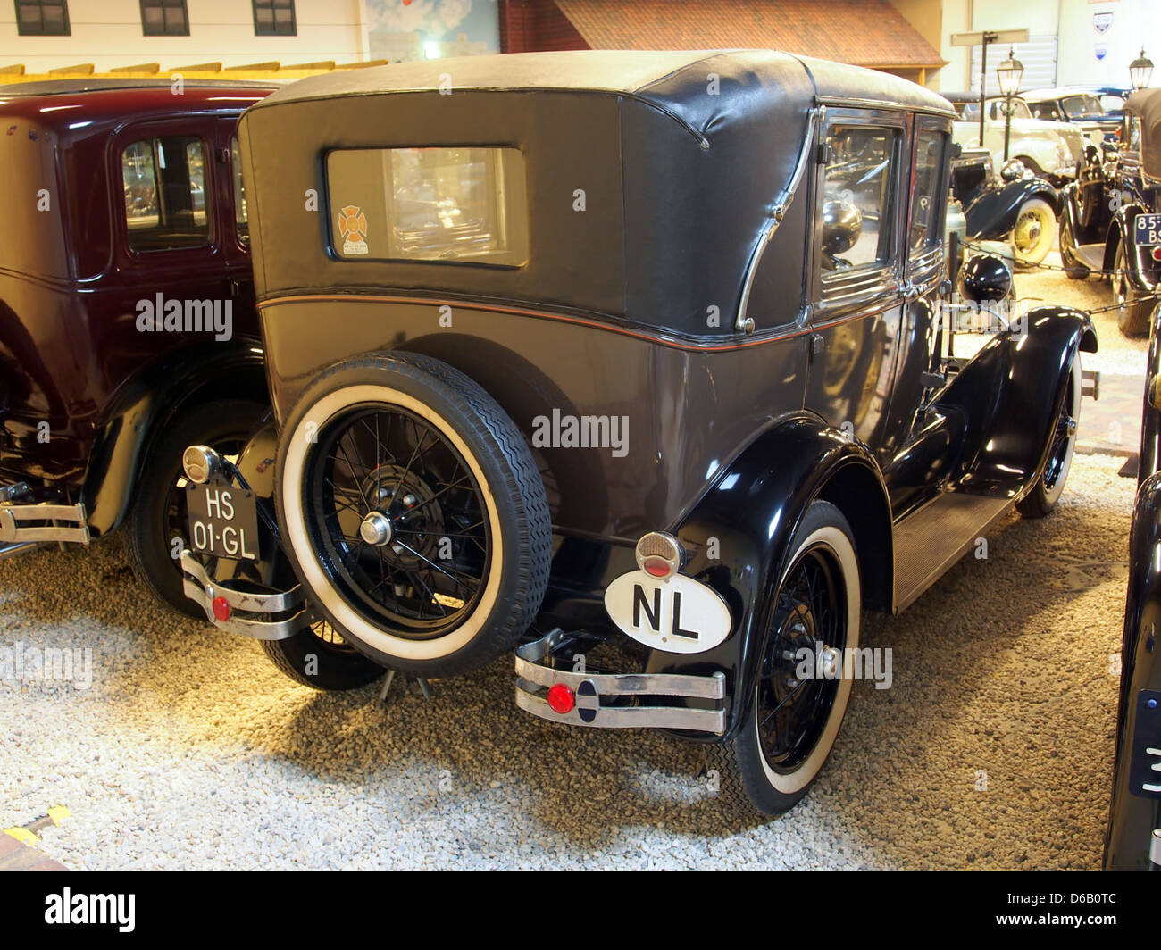 The 1929 Ford A Leadeback is a sedan with a distinctive sloping back ...
