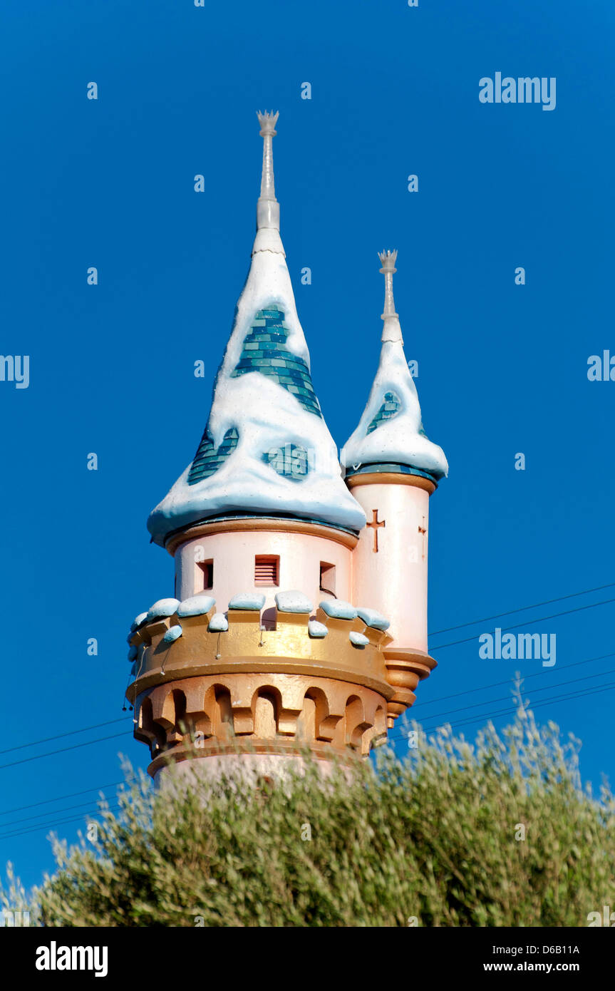 Castle at Disneyland Amusement Park, Anaheim, California USA Stock ...