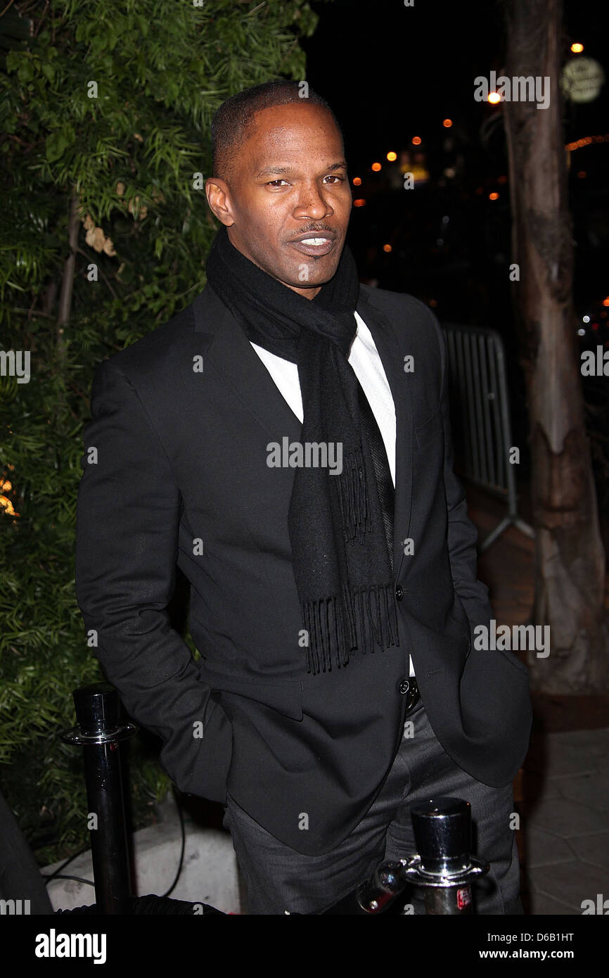 Jamie Foxx Vanity Fair Oscar Party at the Sunset Tower Hotel in ...