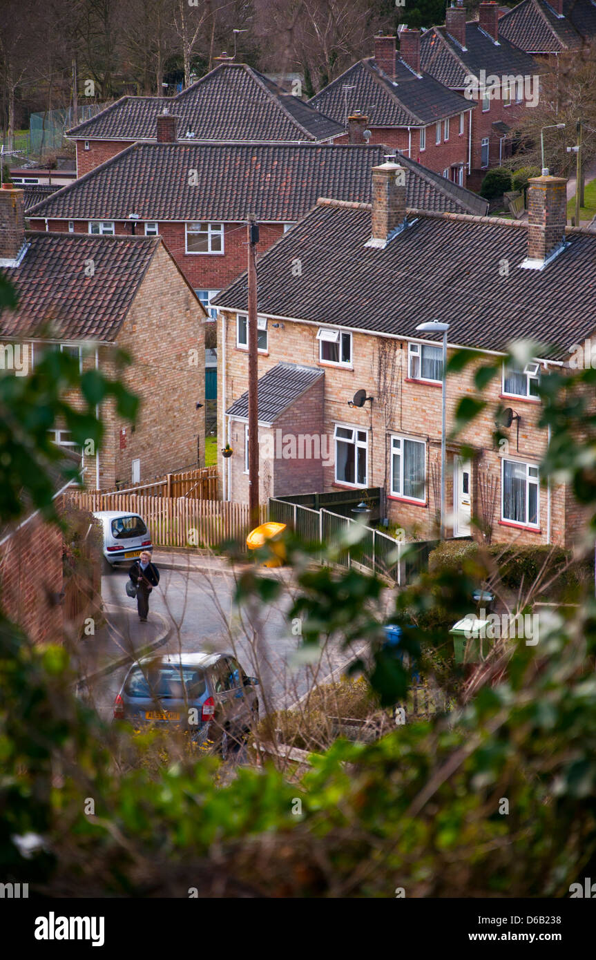 Local authority housing estate hi-res stock photography and images - Alamy