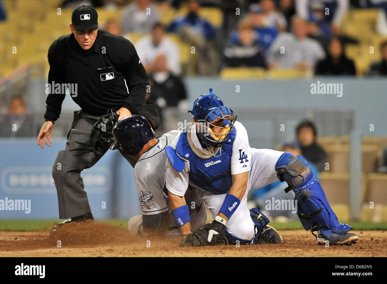 Los Angeles, CA. USA. April 15, 2013 San Diego Padres shortstop Everth ...