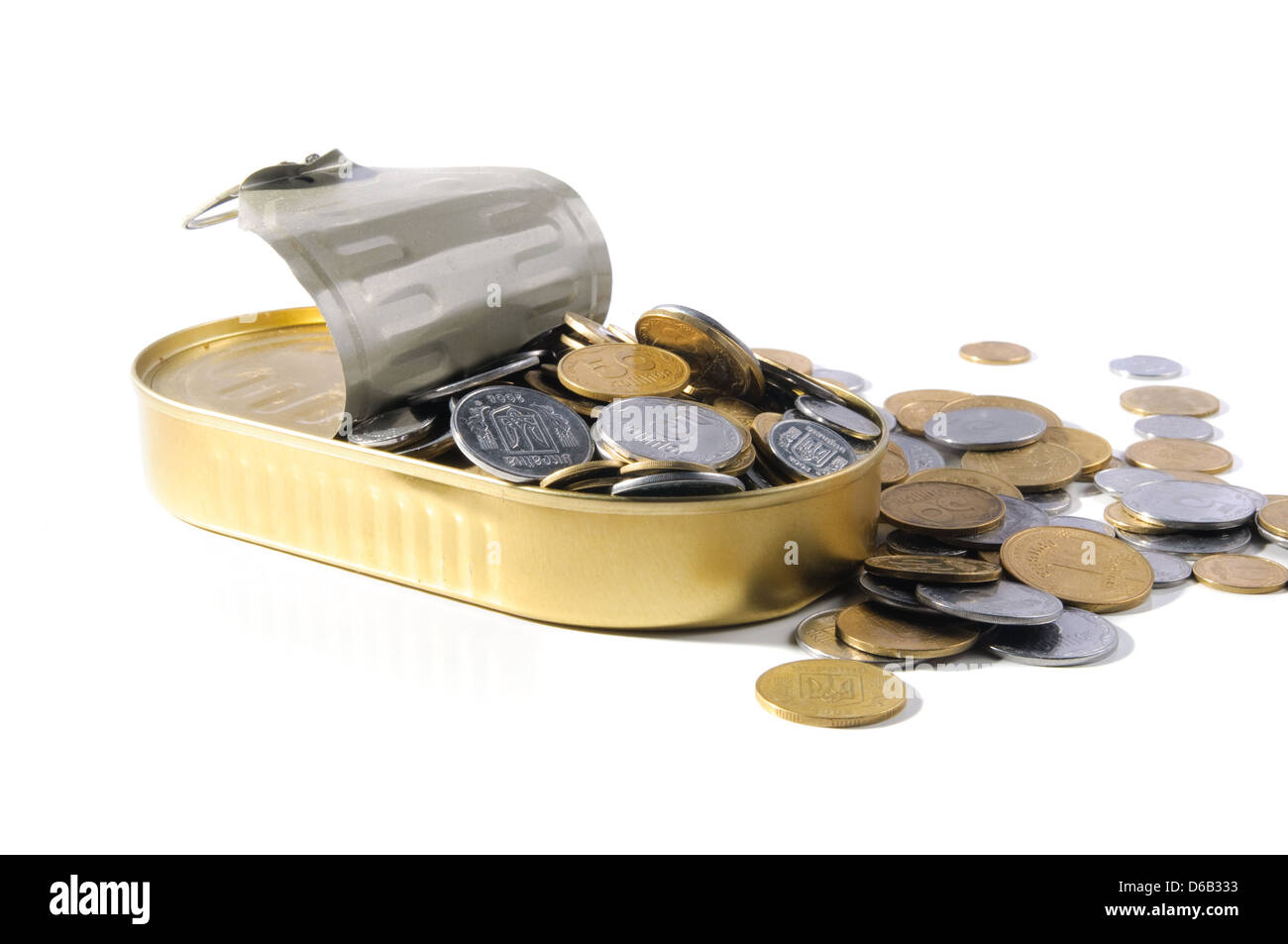 Copper money can hi-res stock photography and images - Alamy