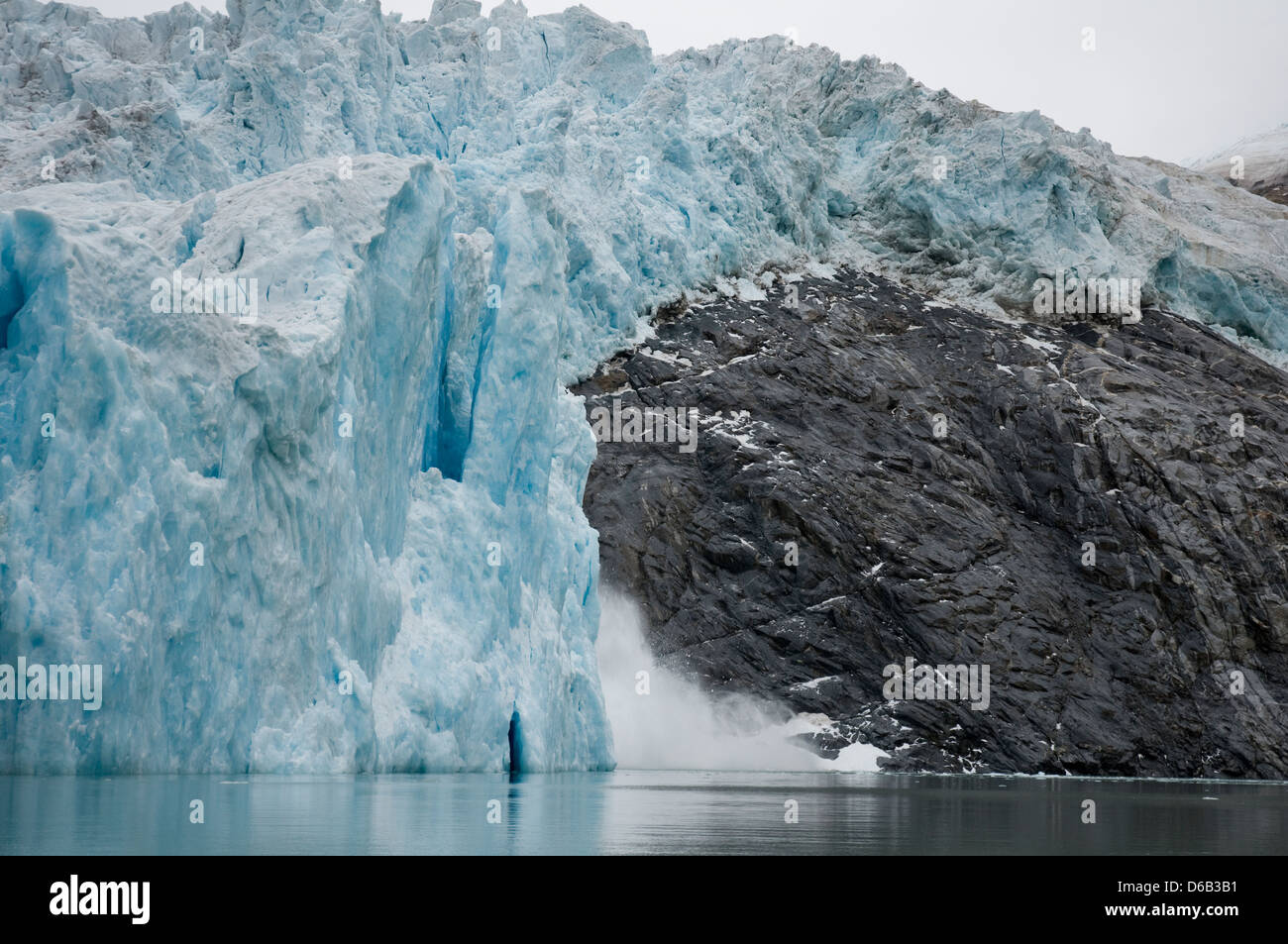 Iceberg calving norway hi-res stock photography and images - Alamy