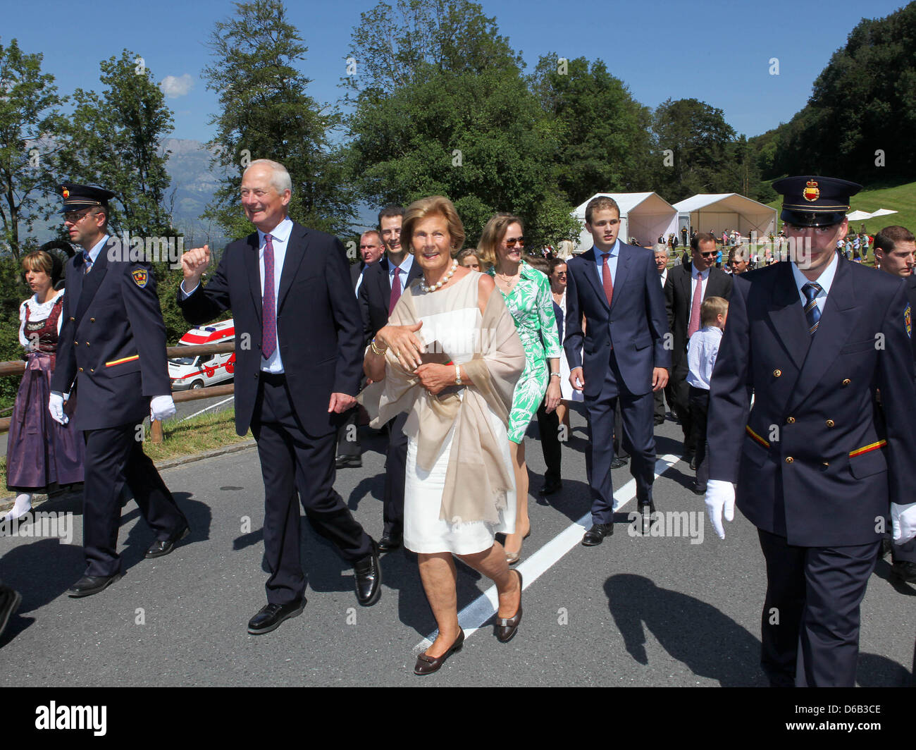 Prince Hans Adam II, Alois Hereditary Prince, Princess Marie, Sophie ...