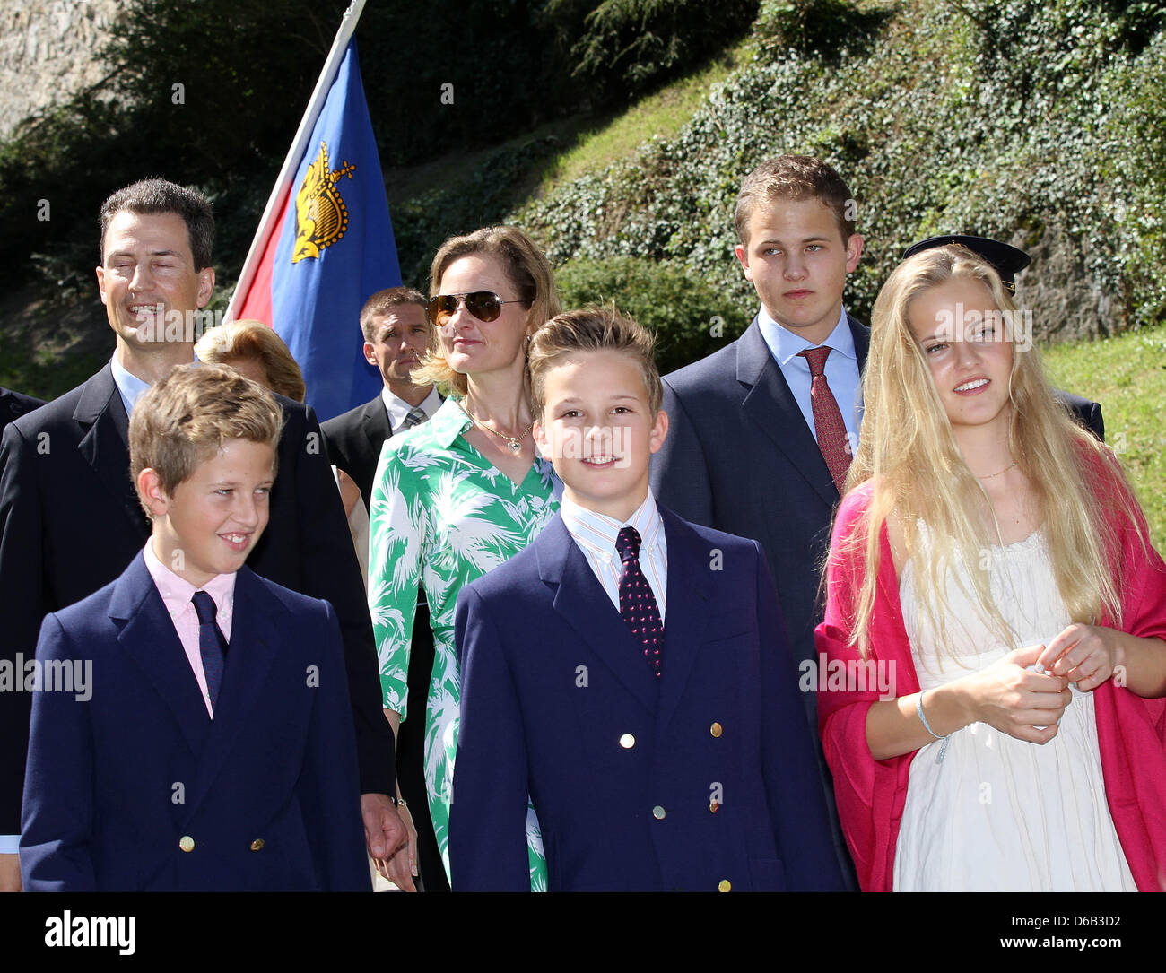 Alois Hereditary Prince, Sophie Hereditary Princess, Prince Joseph Wenzel, Princess Marie ...