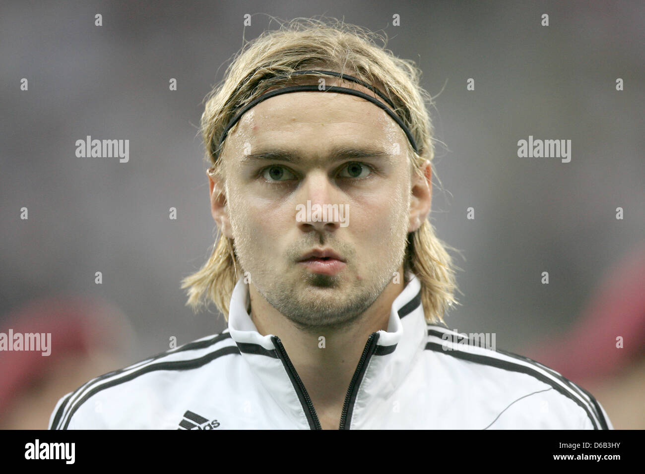 Germany's Marcel Schmelzer is seen prior to the friendly soccer match ...