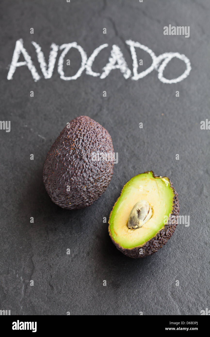 Half an avocado hi-res stock photography and images - Alamy