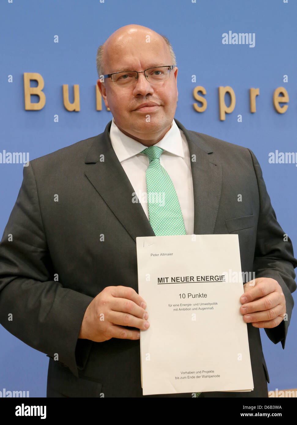 German Minister for the Environment, Nature Conservation and Nuclear ...