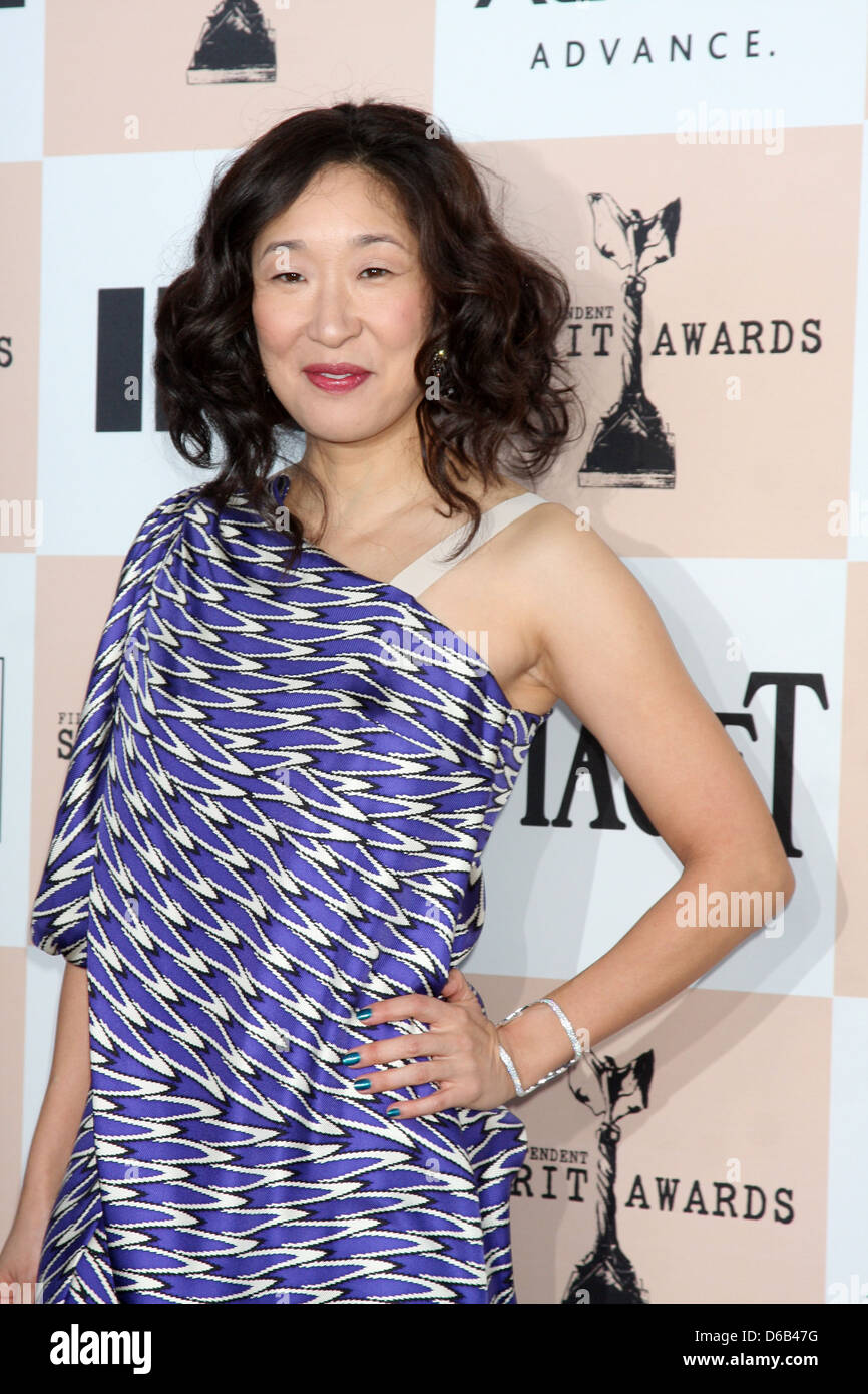 Sandra Oh The 2011 Film Independent Spirit awards held at Santa Monica ...
