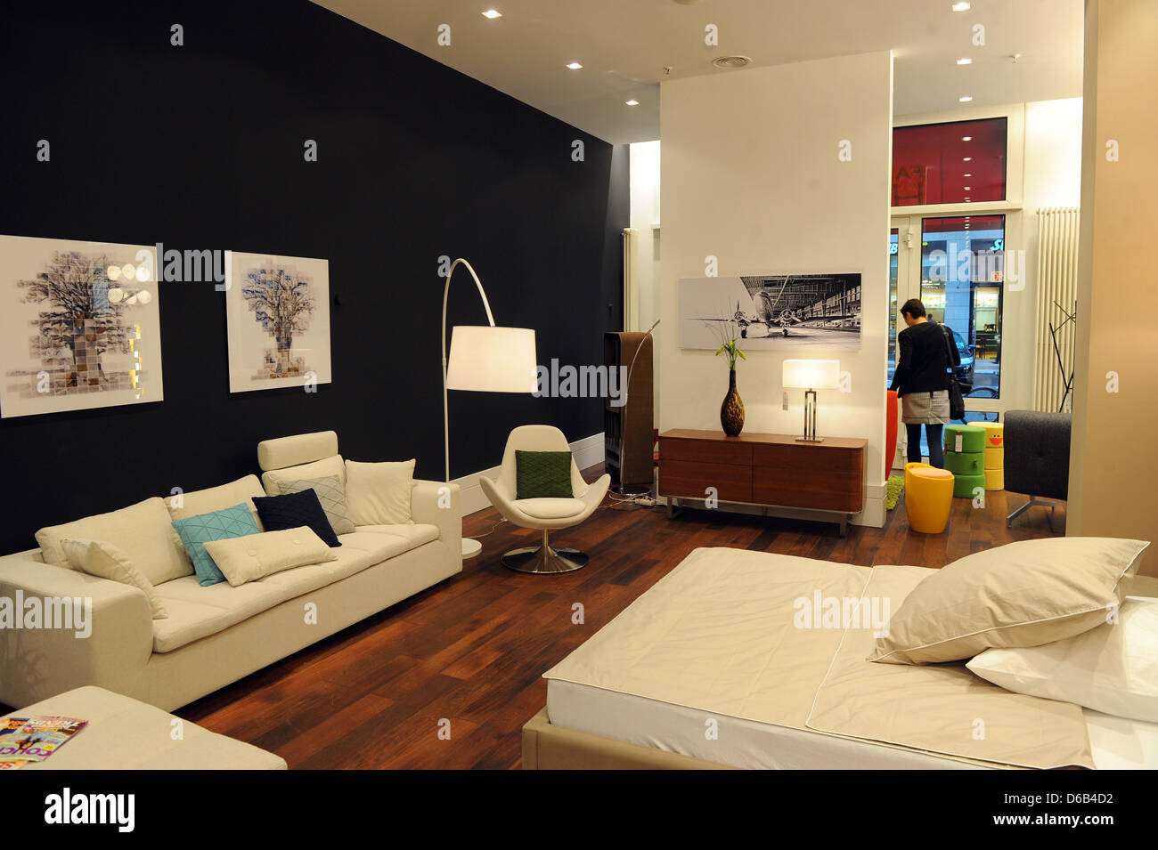 The interior of the Fashion for Home Store is pictured during the ...