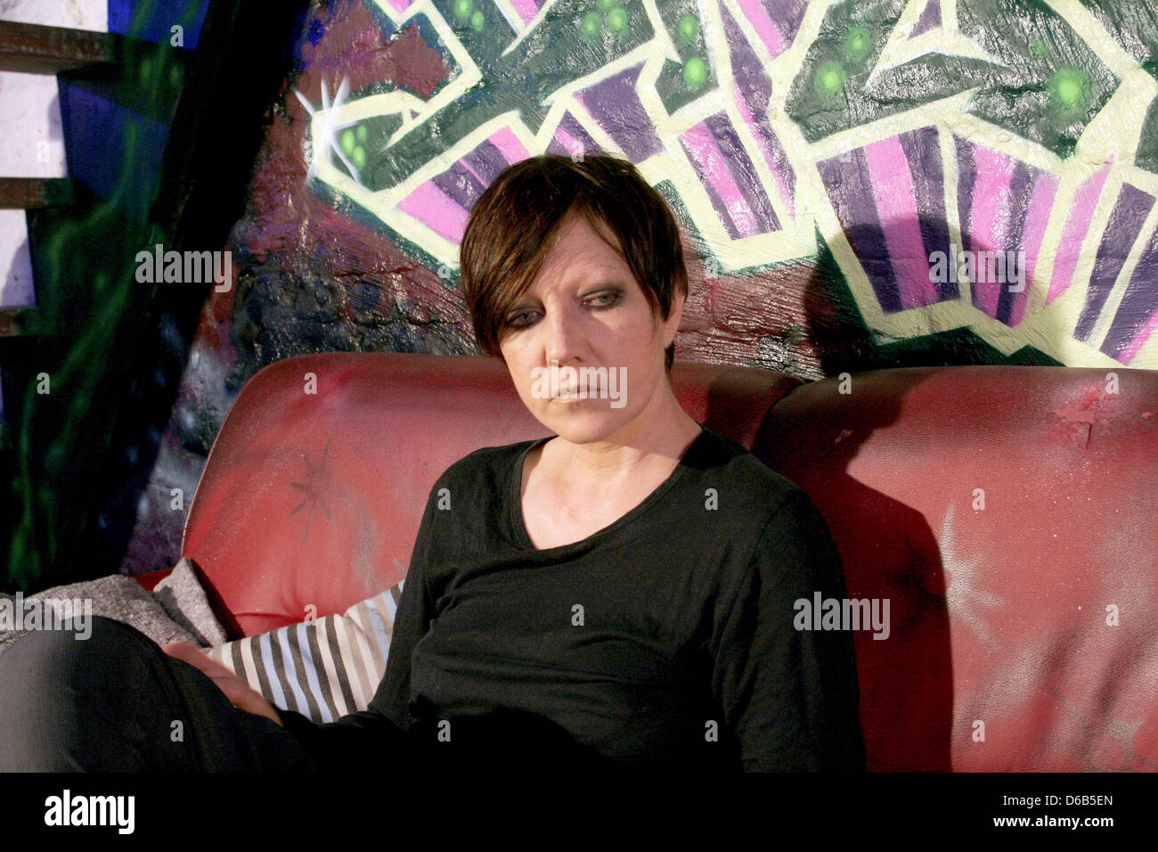 German singer and author Billy Ray Martin poses for a picture during ...