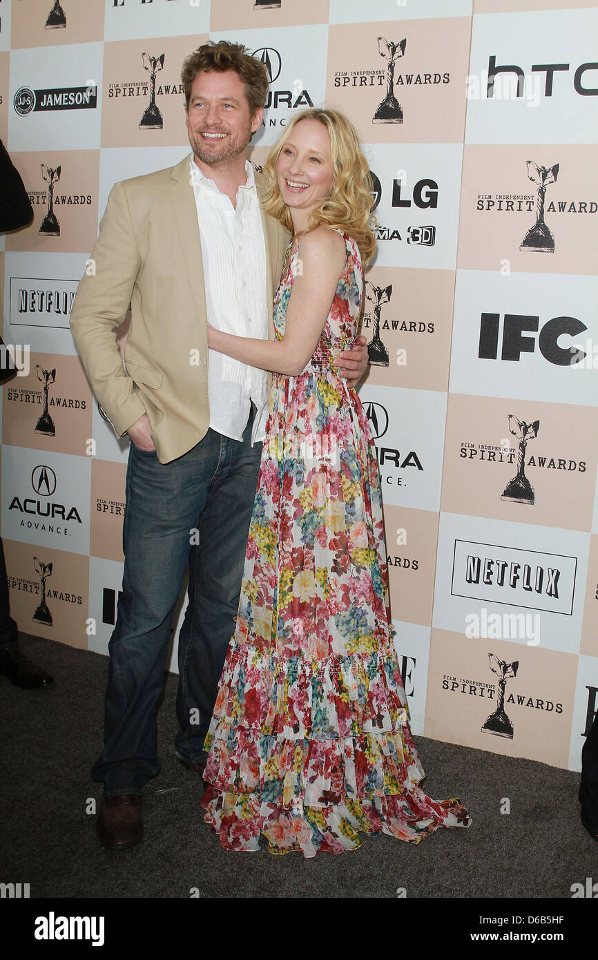 Anne Heche and James Tupper The 2011 Film Independent Spirit awards ...