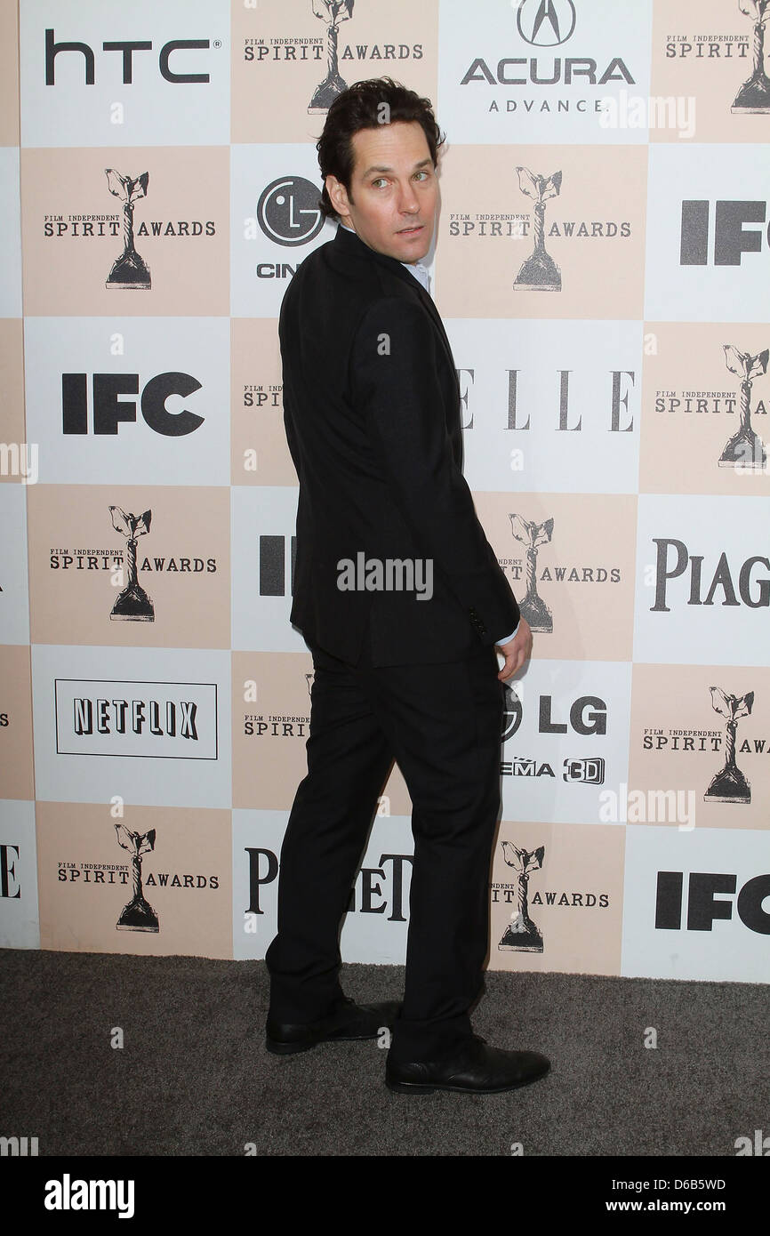 Paul Rudd The 2011 Film Independent Spirit awards held at Santa Monica ...