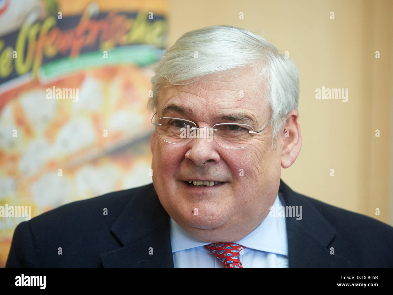 Richard Oetker, chairman of the board of Dr. Oetker Ltd. arrives at the ...