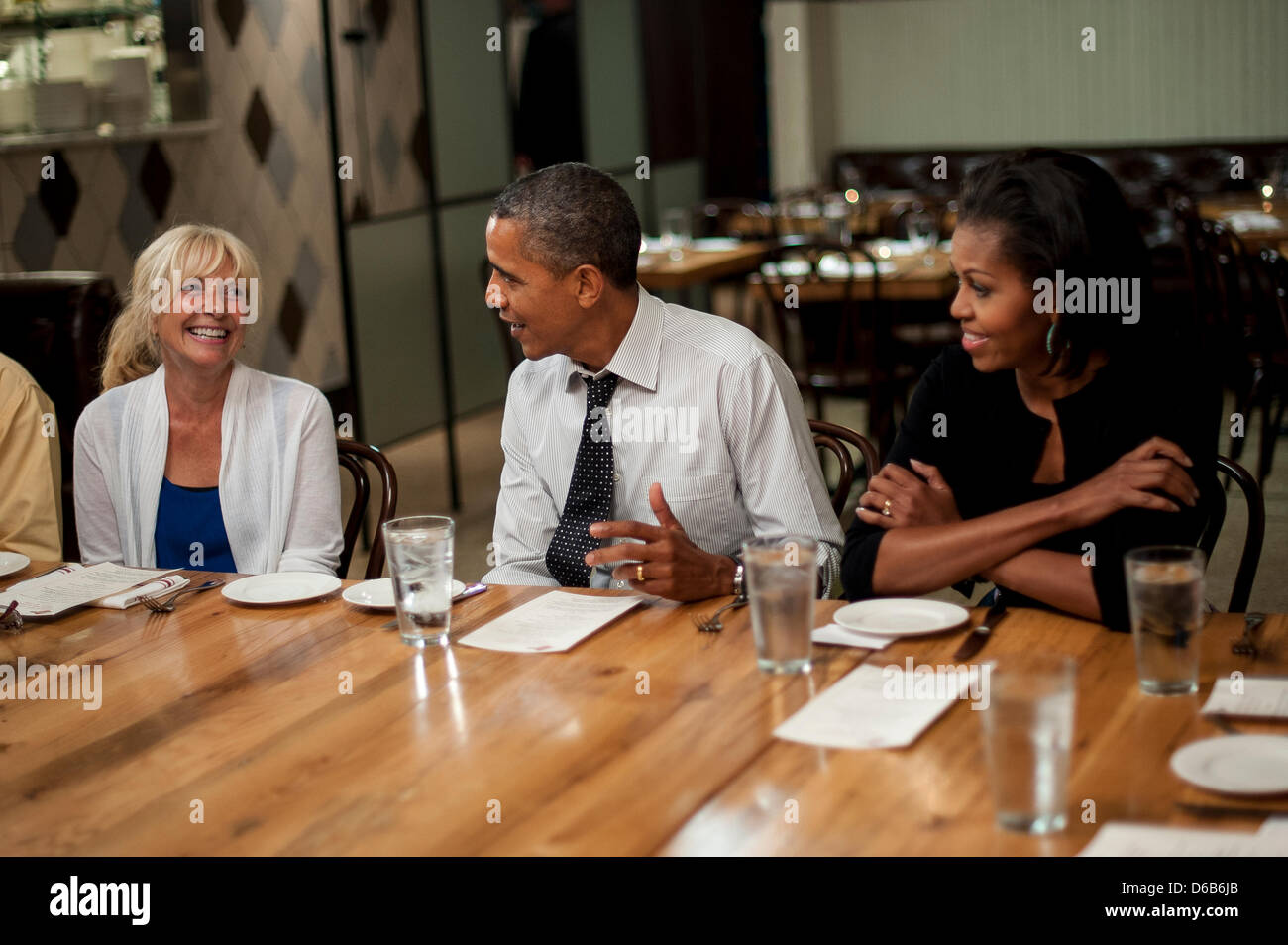 United States President Barack Obama and First Lady Michelle Obama have ...