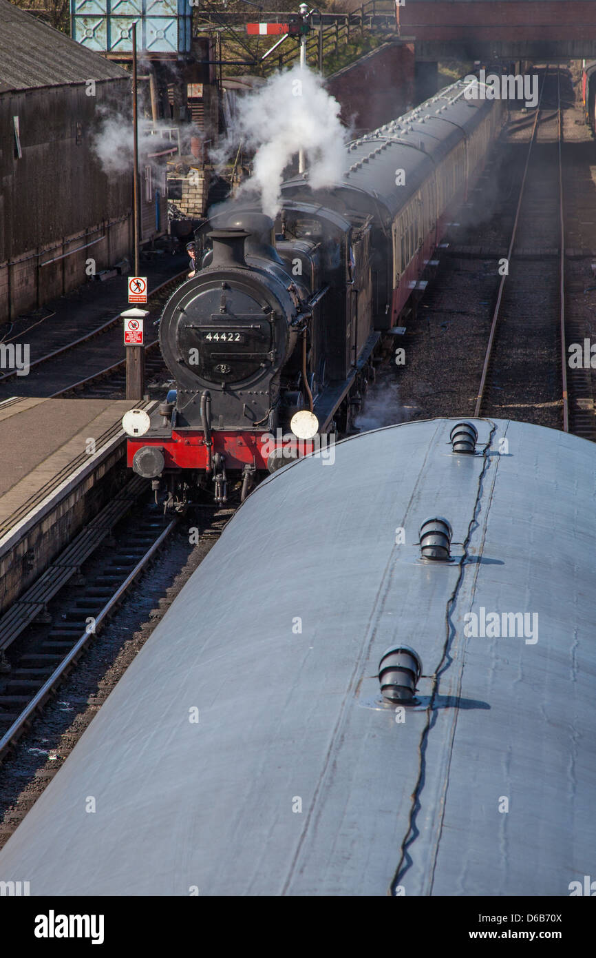 Class 4f steam locomotive hi-res stock photography and images - Alamy