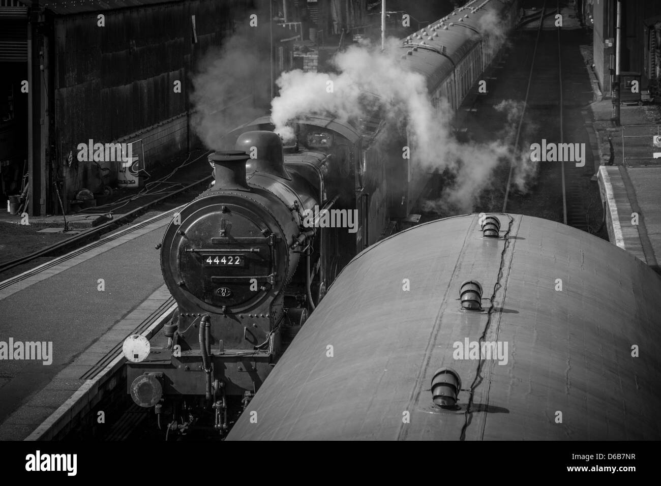 Class 4f steam locomotive hi-res stock photography and images - Alamy