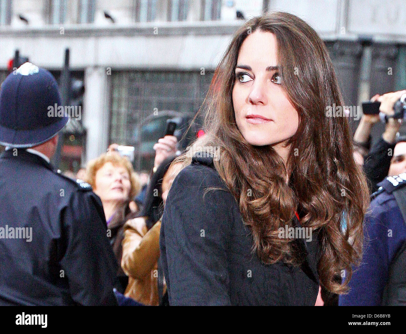 Kate Middleton Prince William and his fiancee Kate Middleton join ...