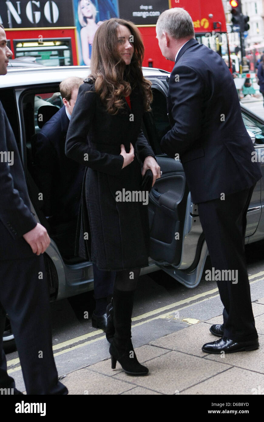 Kate Middleton Prince William and his fiancee Kate Middleton join ...