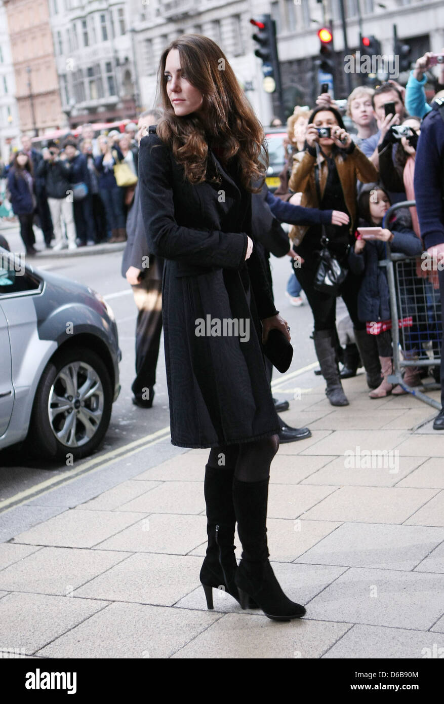 Kate Middleton Prince William and his fiancee Kate Middleton join ...
