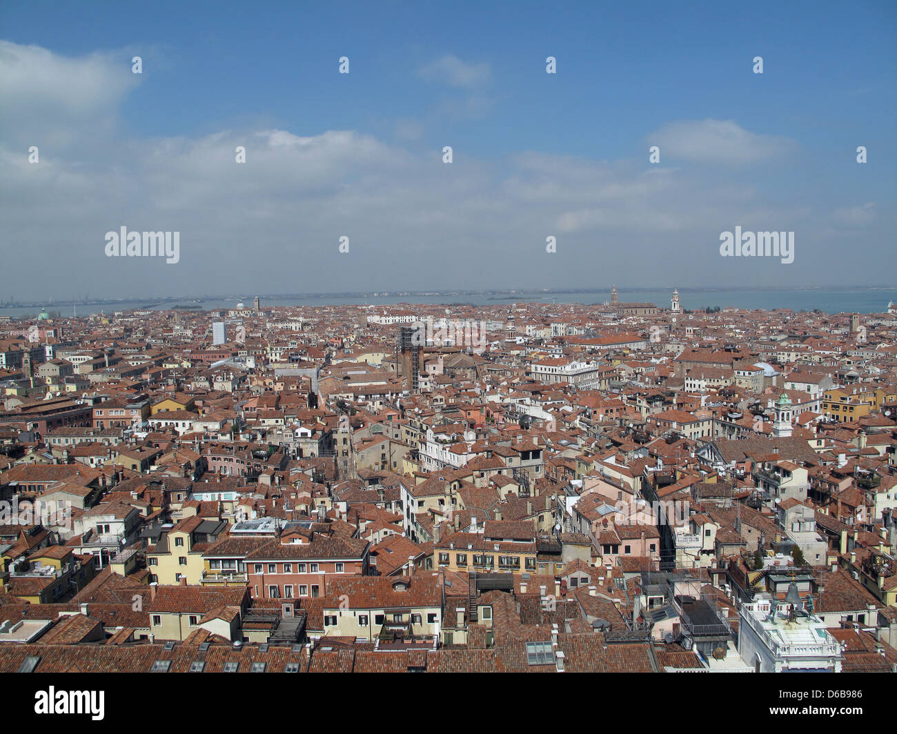 view over Venice Italy Stock Photo - Alamy