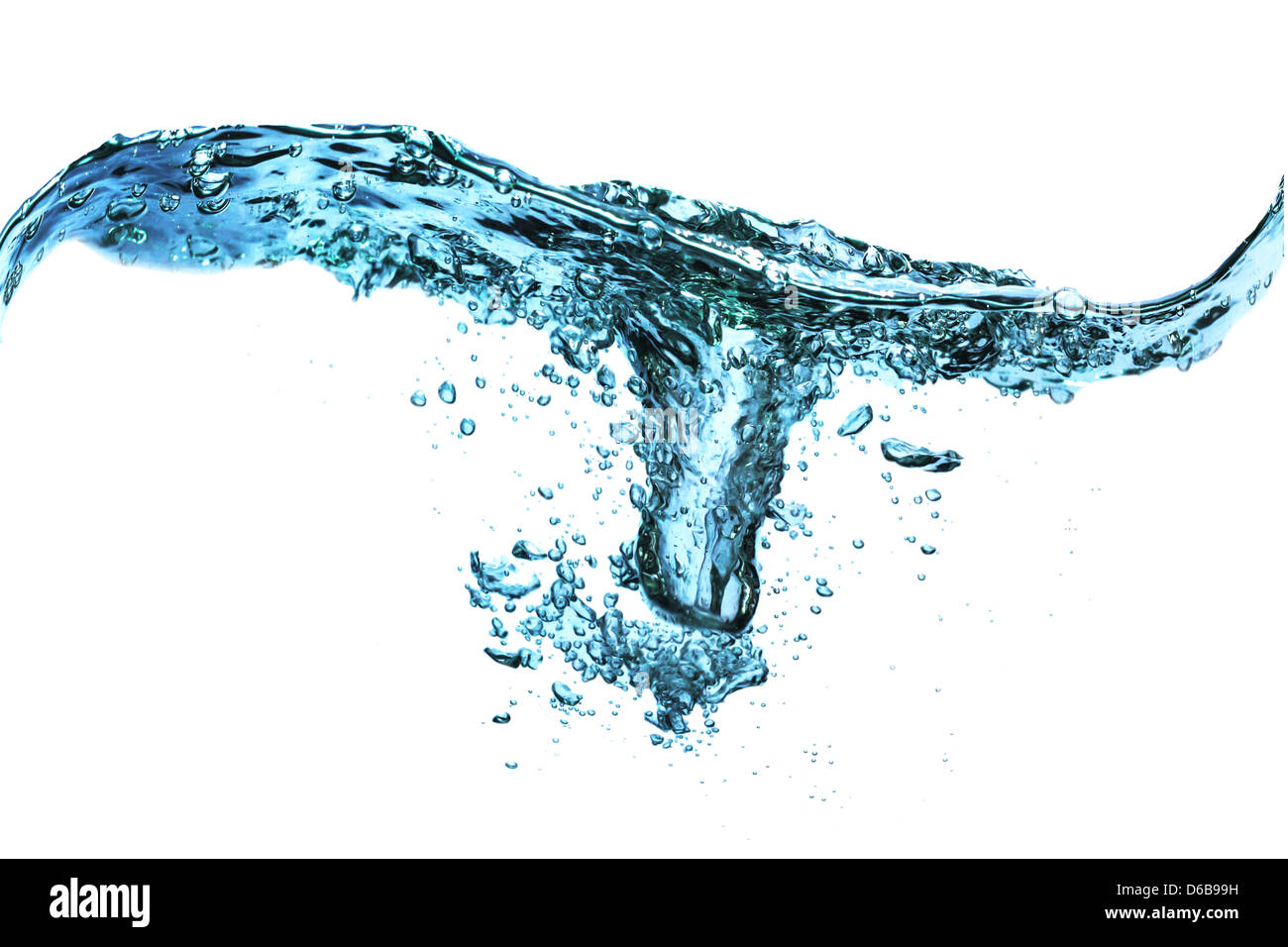 Abstract image flowing transparent Cut Out Stock Images & Pictures - Alamy