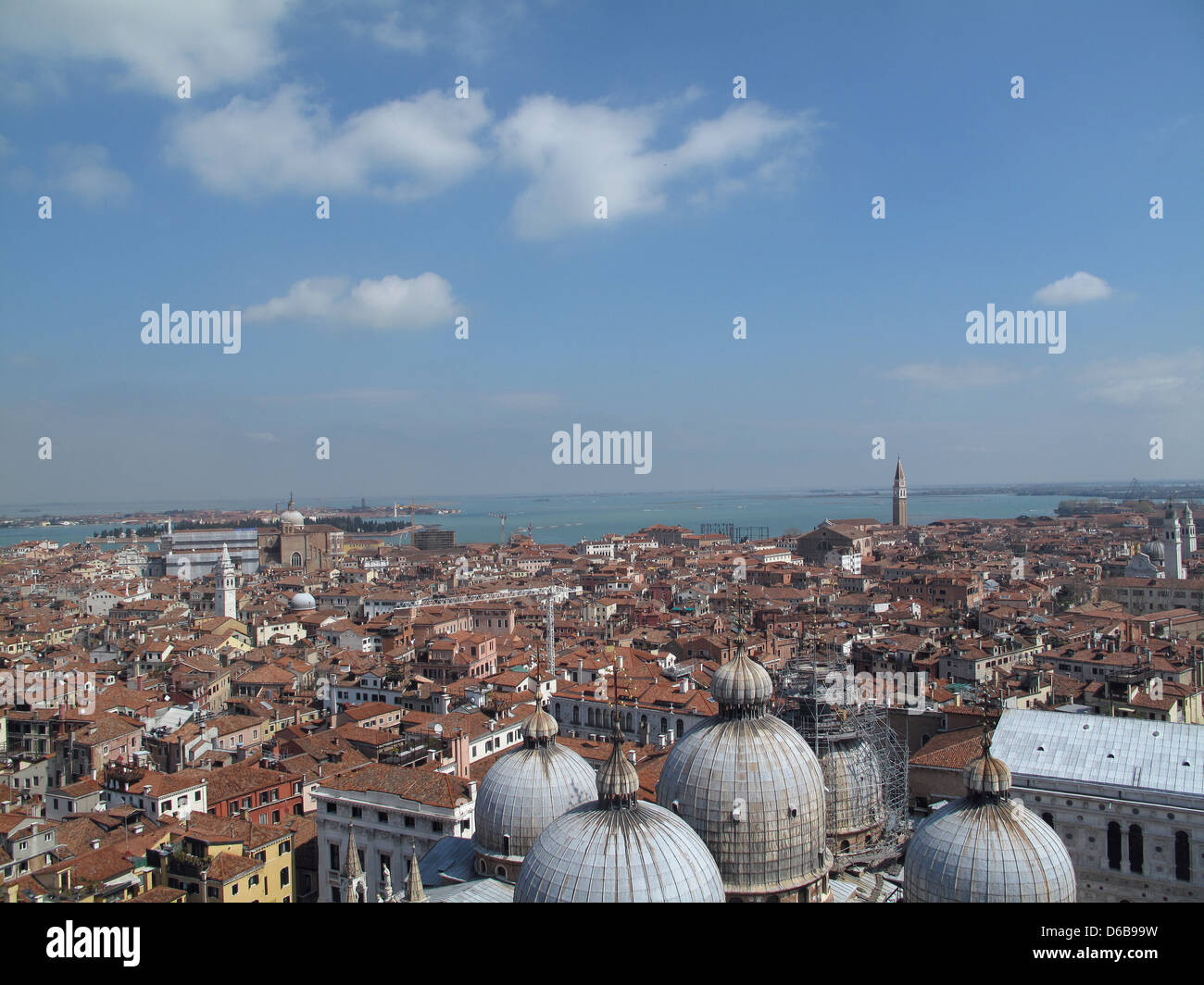 Blue skies over venice hi-res stock photography and images - Alamy