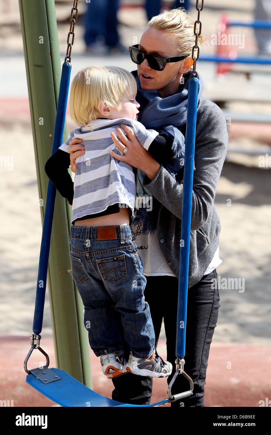 Naomi Watts and Sammy Kai Schreiber Naomi Watts enjoys a day at a park ...