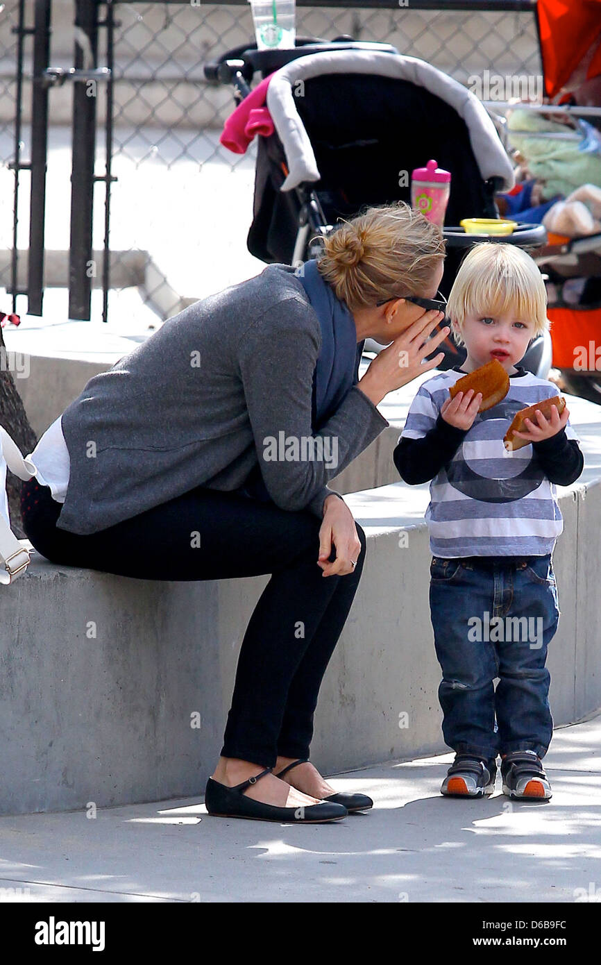 Naomi Watts and Sammy Kai Schreiber Naomi Watts enjoys a day at a park ...