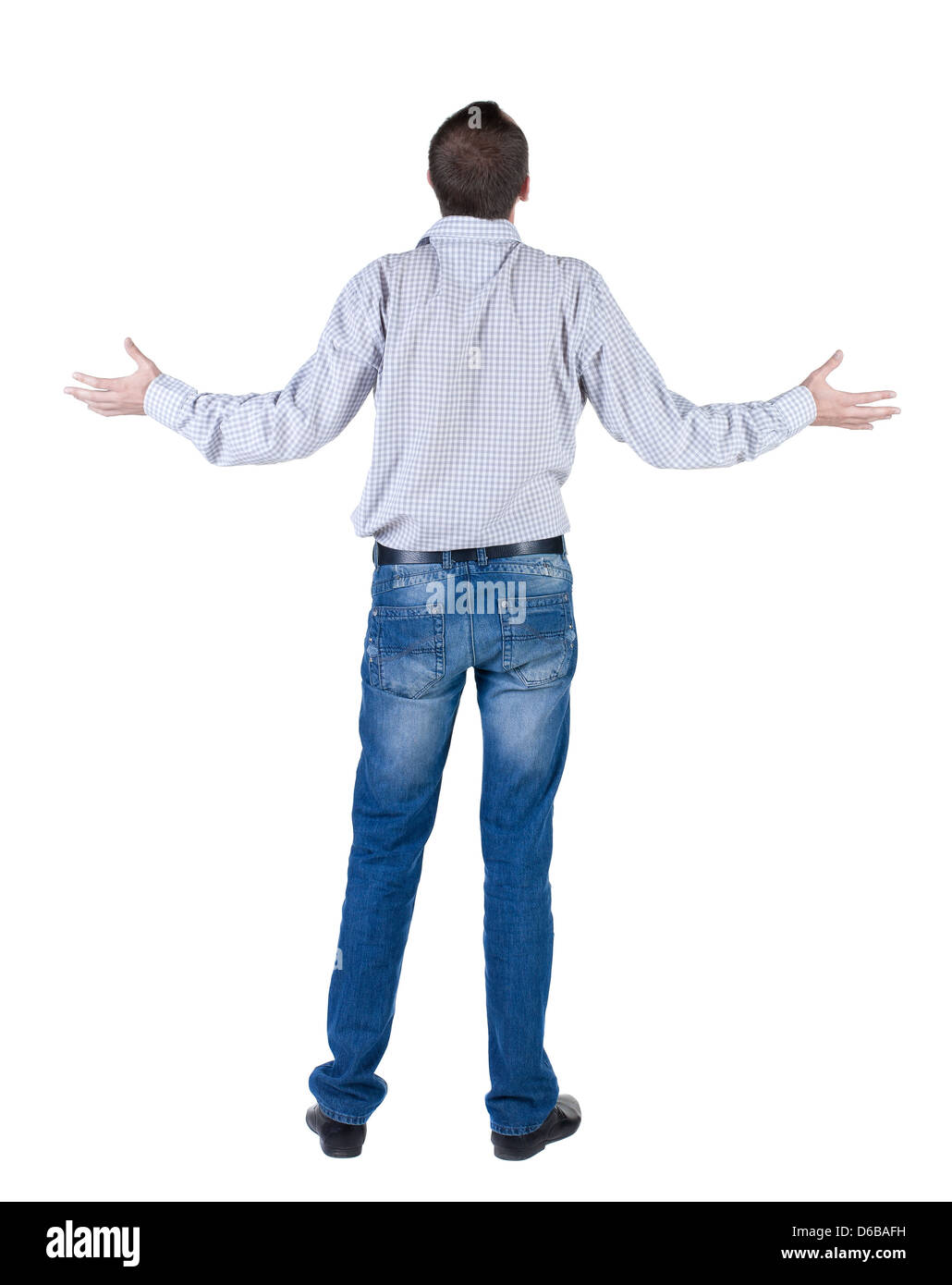 angry young man. Rear view. isolated over white Stock Photo - Alamy angry young man. Rear view. isolated over white Stock Photo - Alamy
