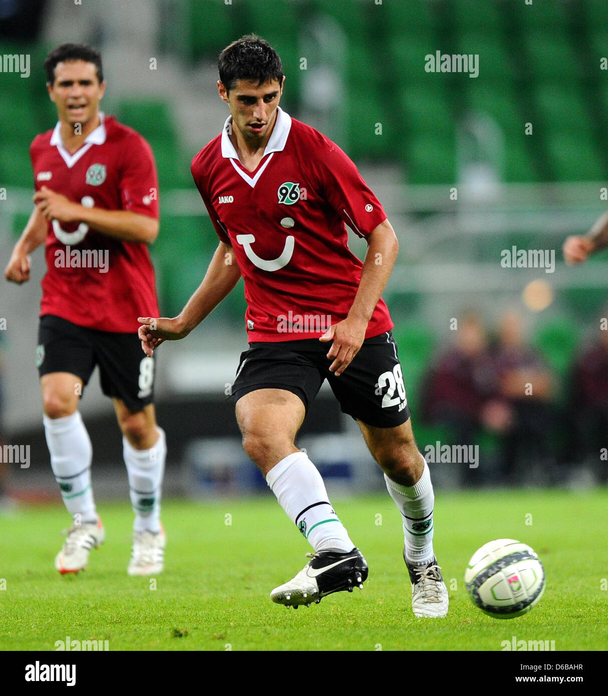 Hanover's Lars Stindl during the UEFA Europe League fourth qualifying ...