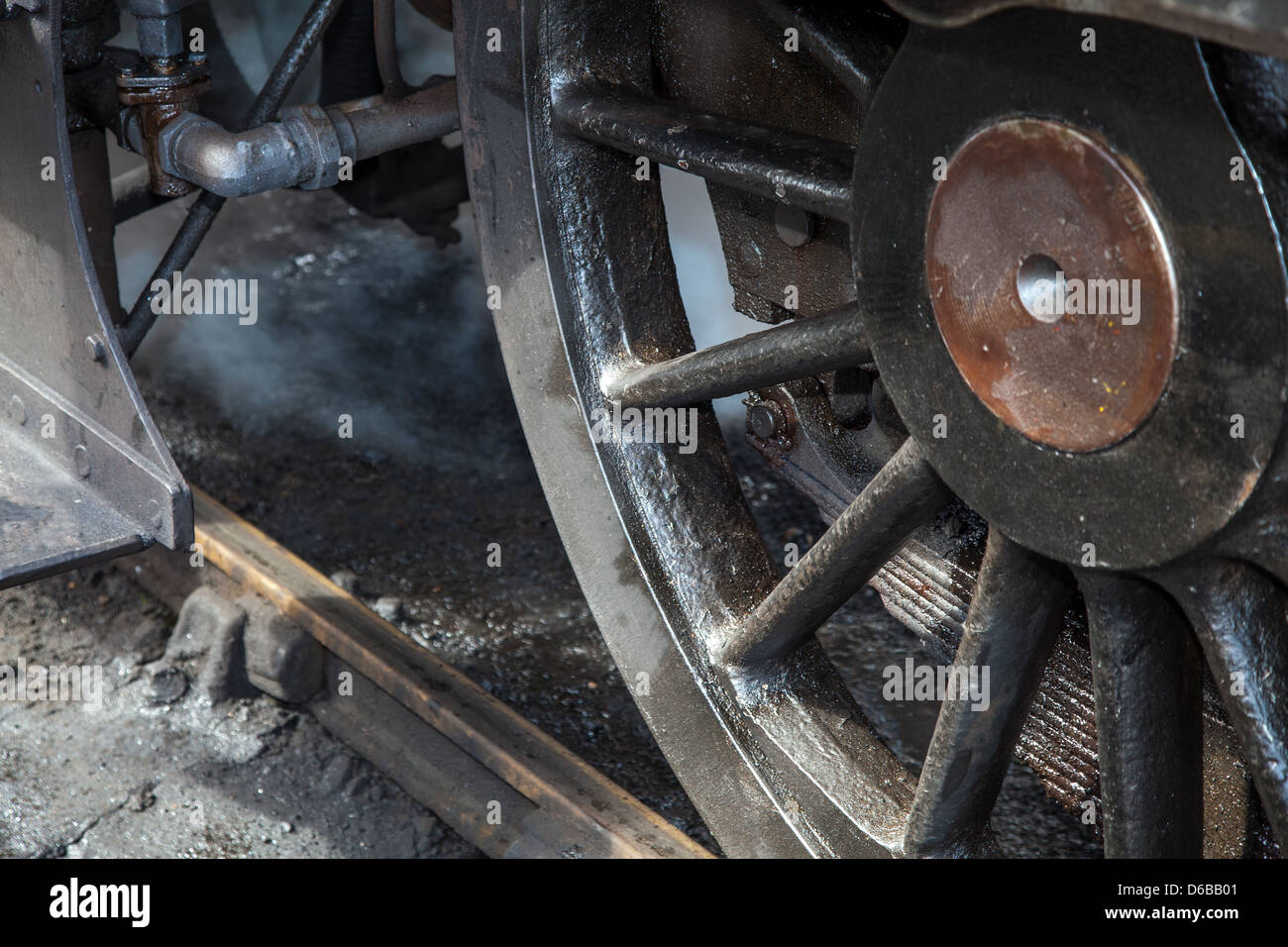 Steam engine wheels hi-res stock photography and images - Alamy