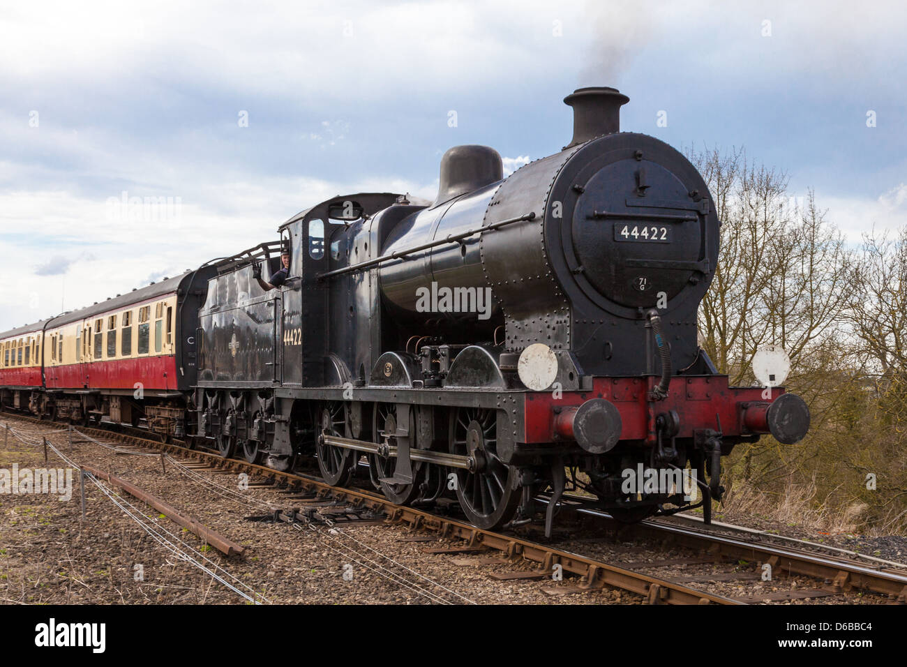 Class 4f steam locomotive hi-res stock photography and images - Alamy