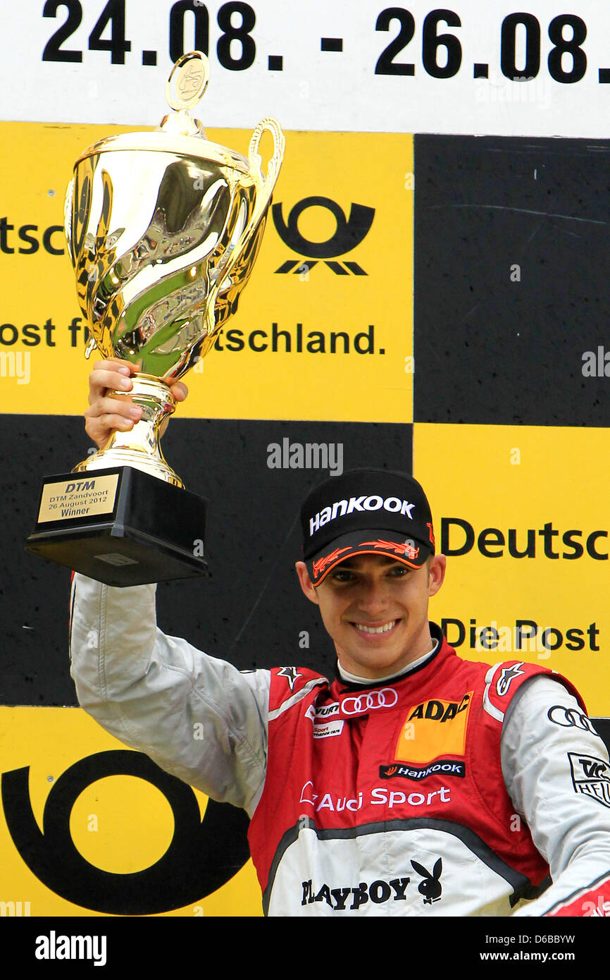 HANDOUT - A handout file dated 26 August 2012 shows Audi pilot Edoardo ...