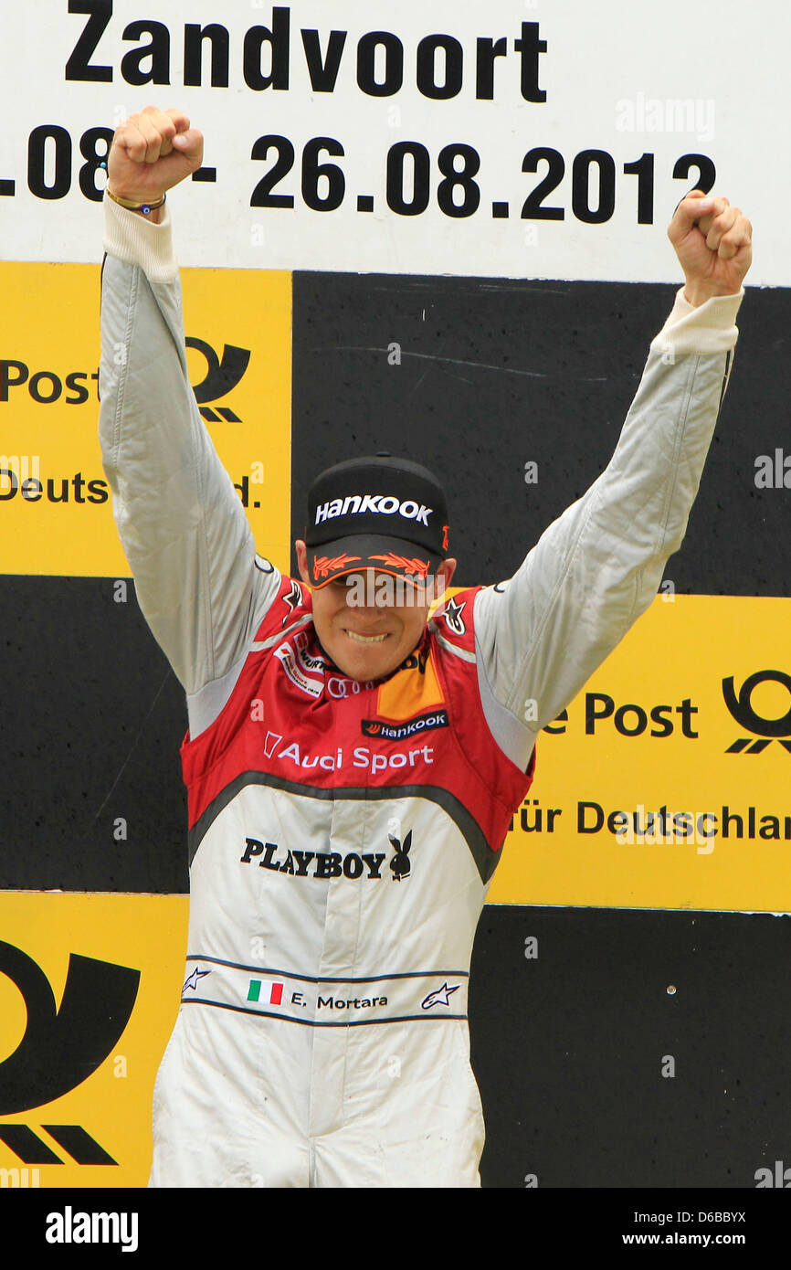 HANDOUT - A handout file dated 26 August 2012 shows Audi pilot Edoardo ...