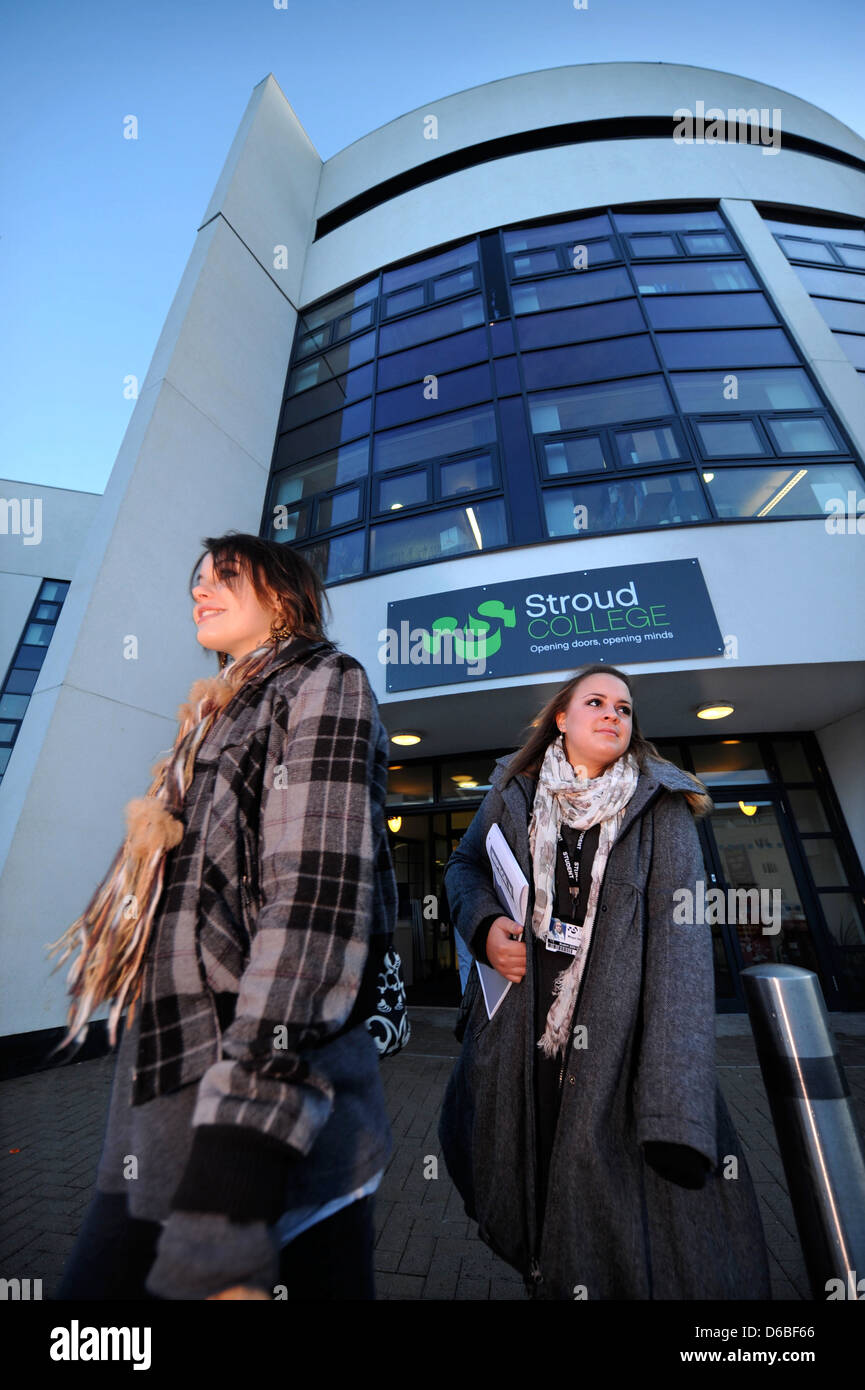 General views of Stroud College, Gloucestershire UK Stock Photo - Alamy