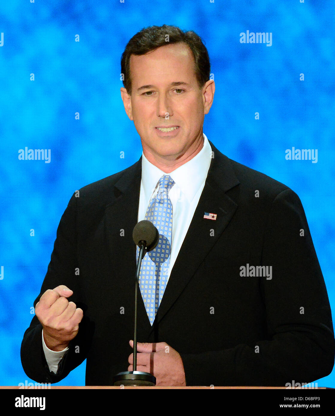 Former United States Senator Rick Santorum (Republican of Pennsylvania ...