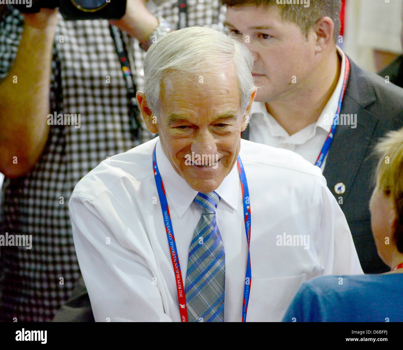 United States Representative Ron Paul (Republican of Texas) visits the ...