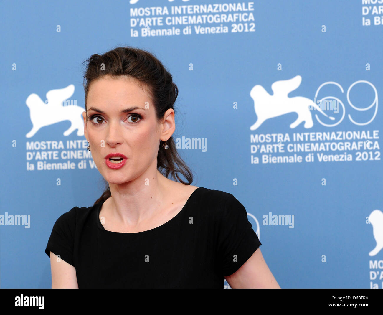 US actress Winona Ryder arrive for the photocall of the movie "The ...