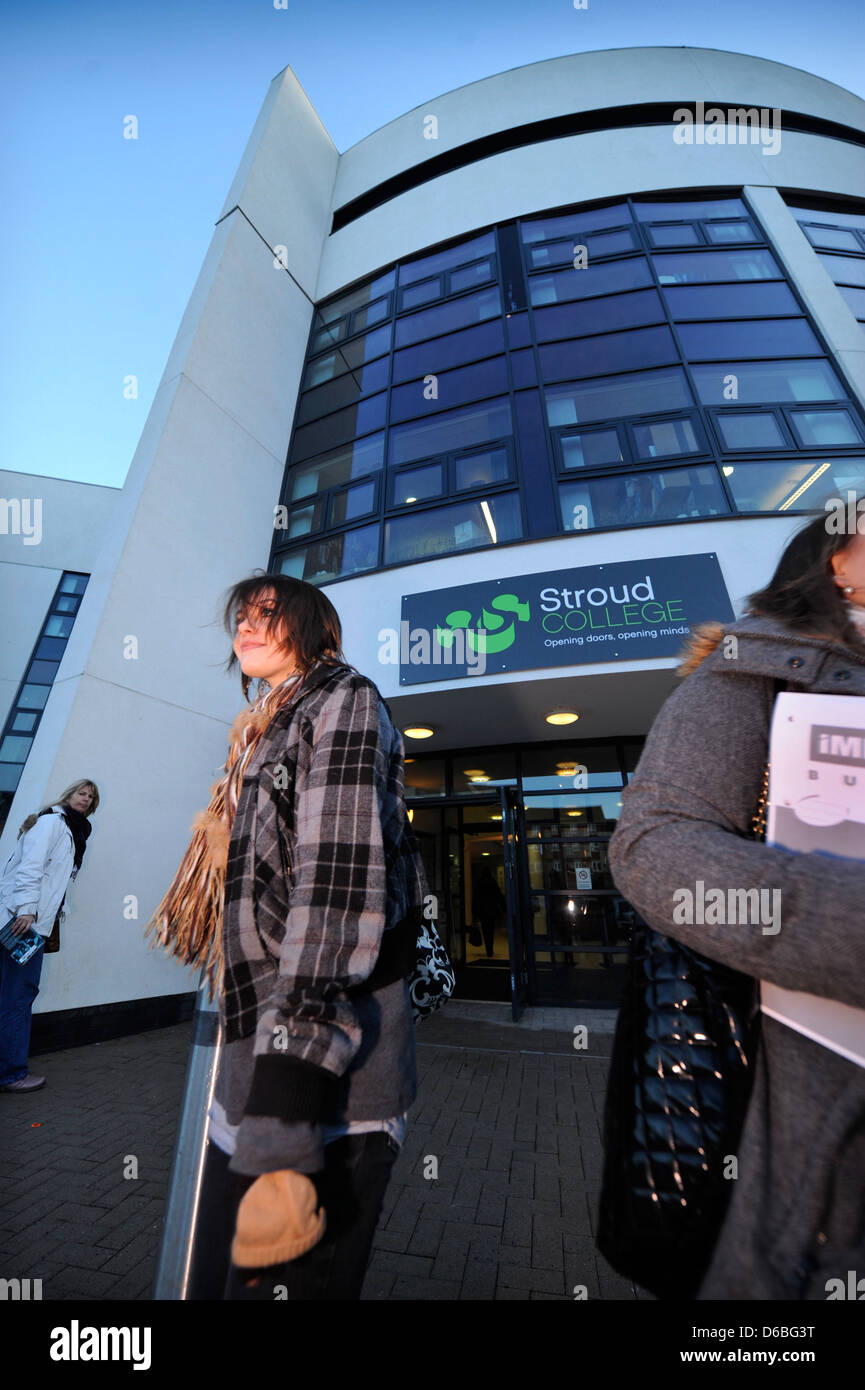General views of Stroud College, Gloucestershire UK Stock Photo - Alamy