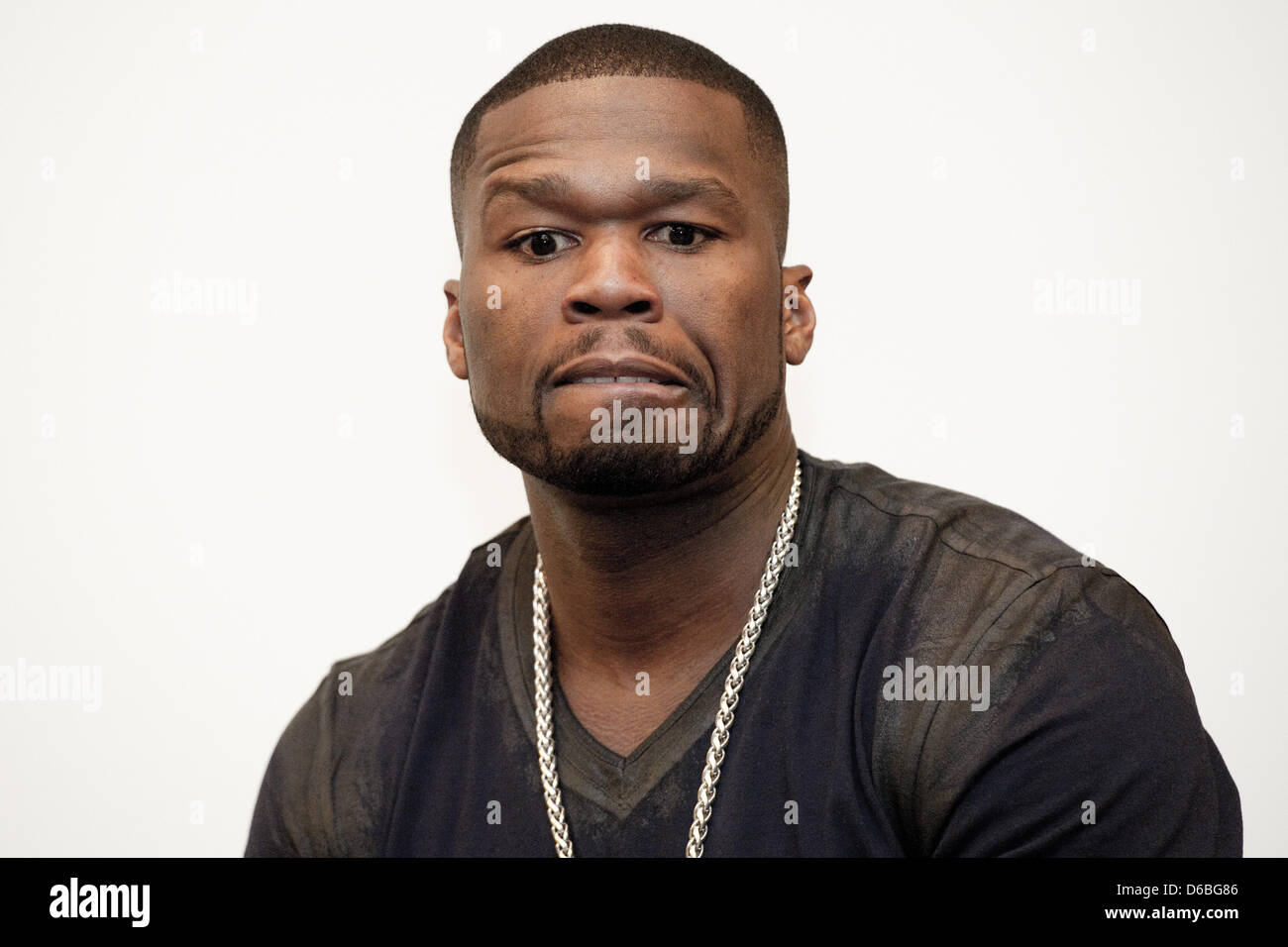 US rapper Curtis James Jackson III, also known as '50 Cent', gives a ...