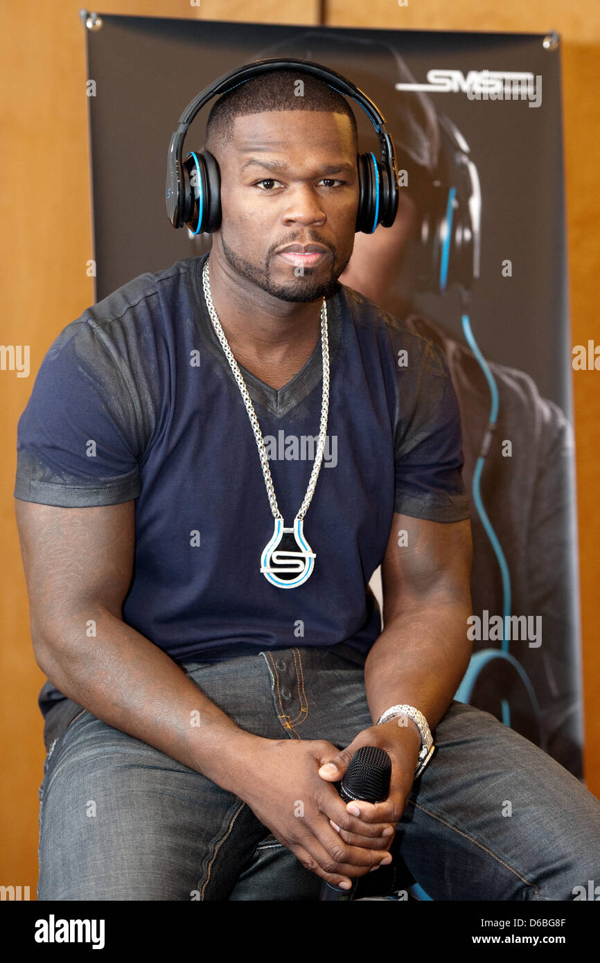 US rapper Curtis James Jackson III, also known as '50 Cent', gives a ...