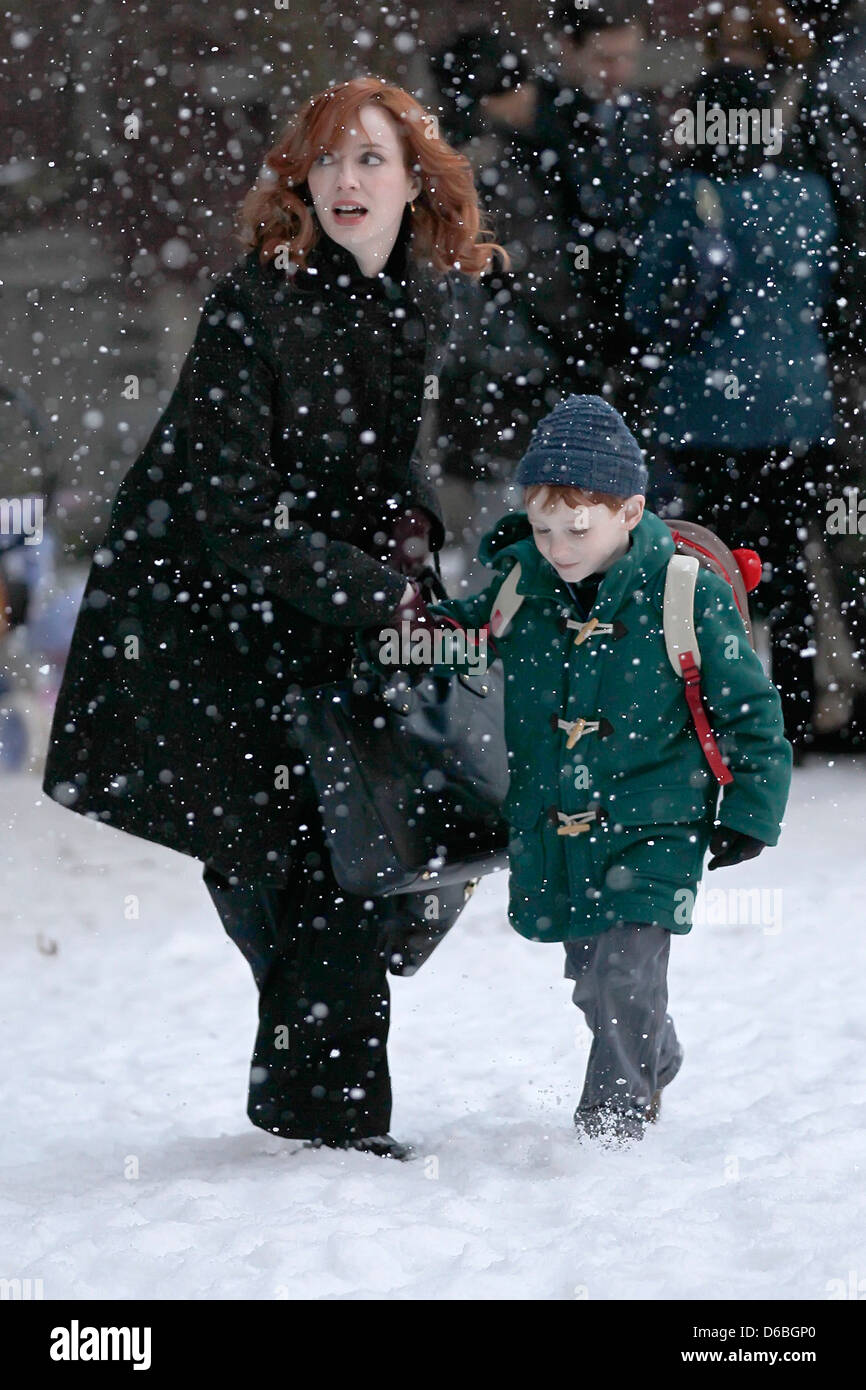 Christina Hendricks Childhood